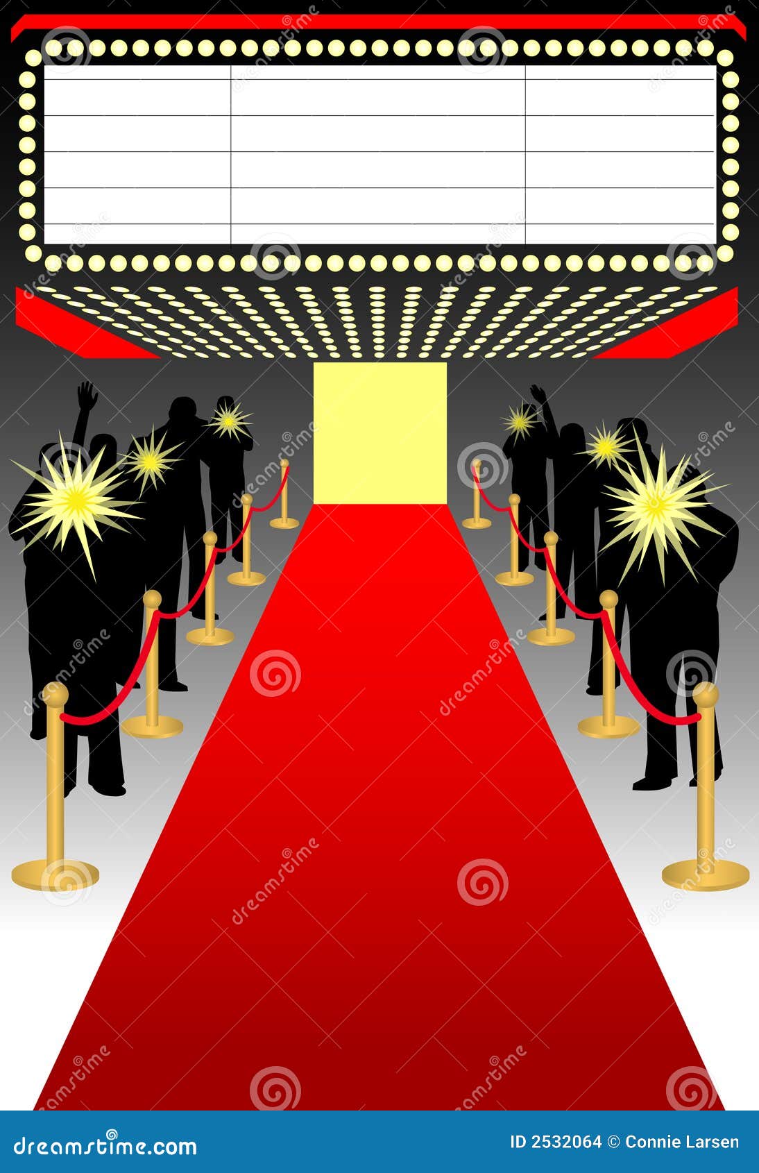 Tapis rouge premier/ai illustration de vecteur. Illustration du ...