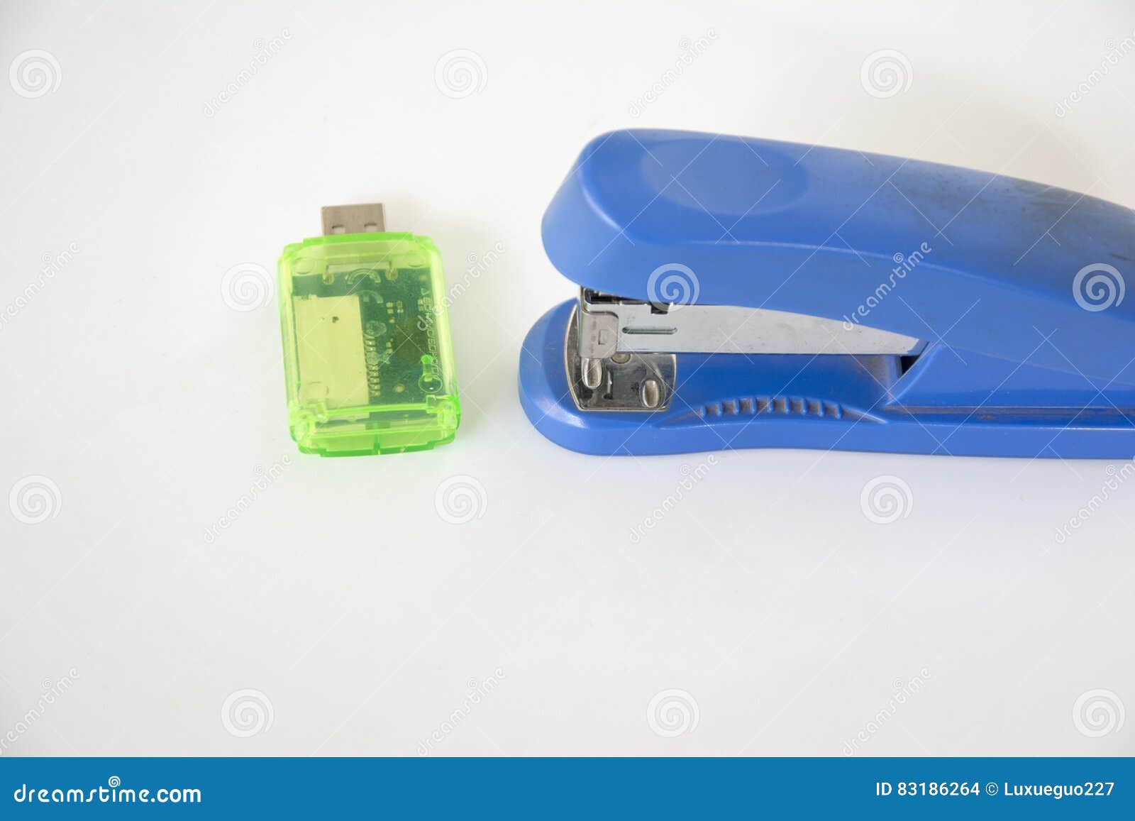 Tapler and card reader stock photo. Image of electronics - 83186264