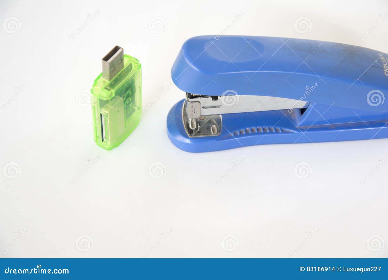 Tapler and card reader stock photo. Image of connection - 83186914