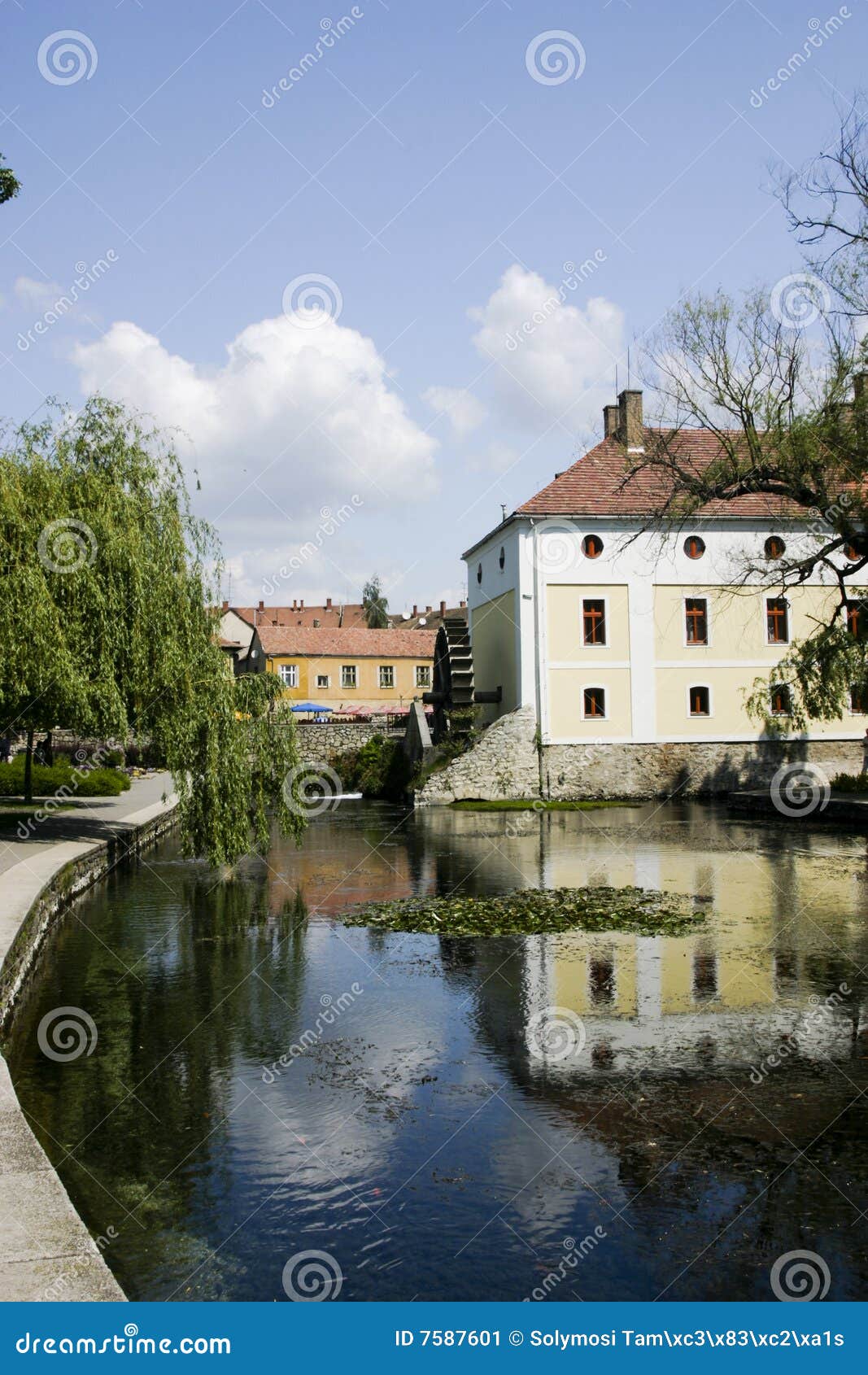 Tapolca stock image. Image of architecture, city, medieval - 7587601