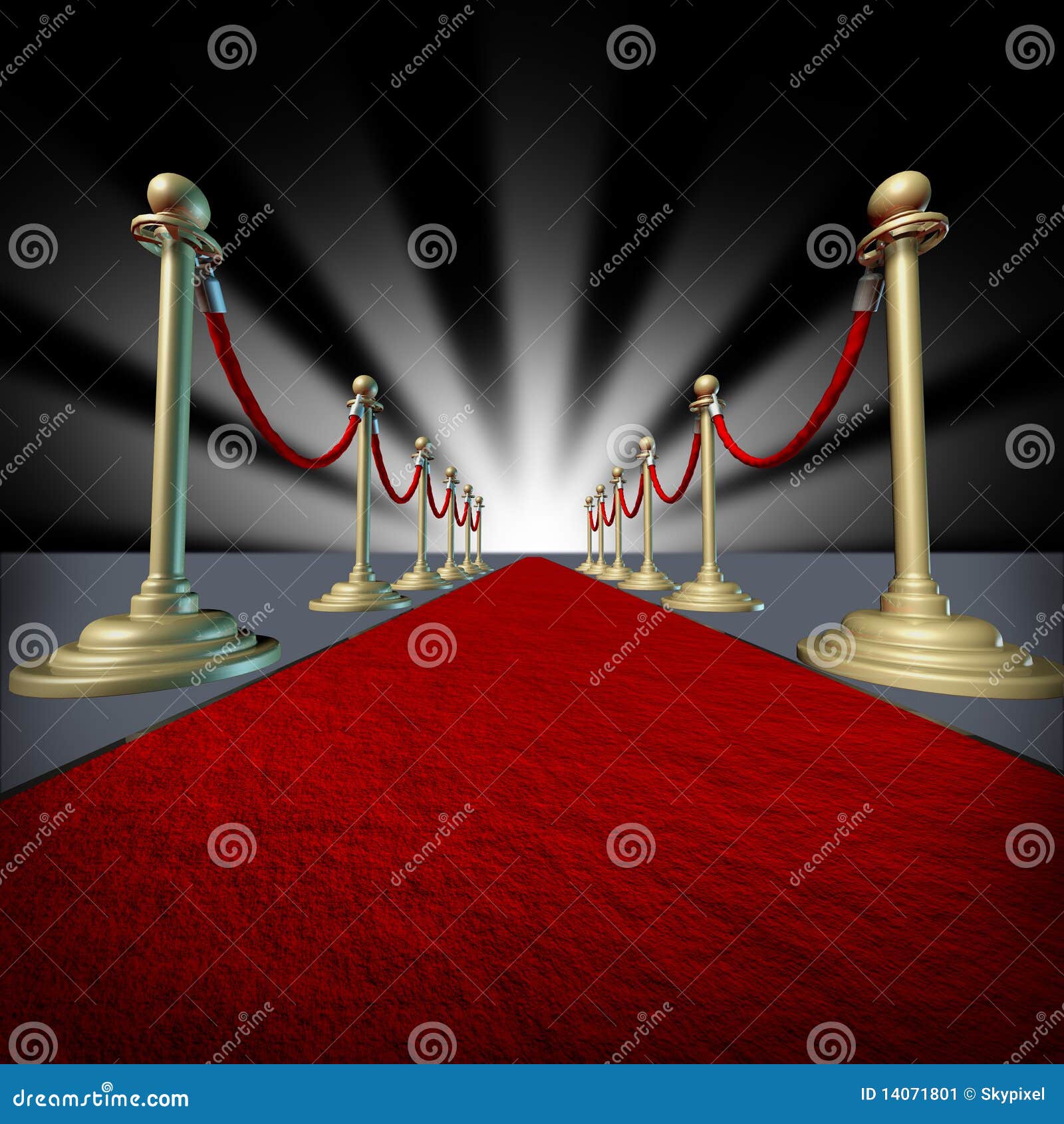 Tappeto rosso Hollywood illustrazione di stock. Illustrazione di ...