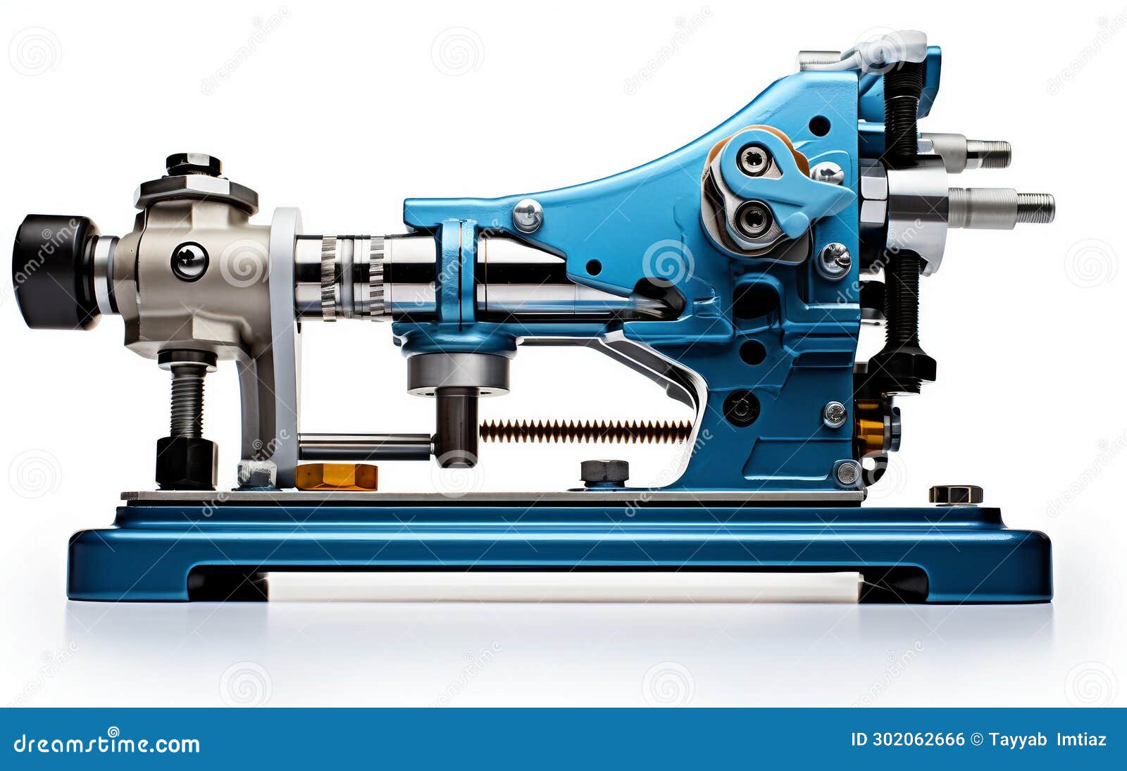 Tapping Machine Isolated on Transparent Background. Stock Illustration ...