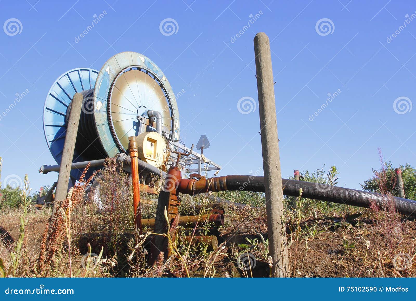 Tapping into Well Water stock photo. Image of reservoir - 75102590