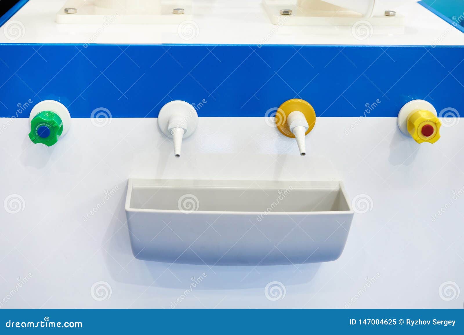 Taps in Chemical Laboratory Stock Image - Image of faucet, interior ...