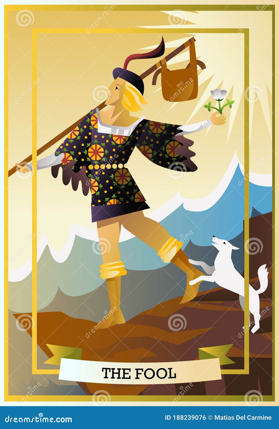 Fool Tarot Card Stock Illustrations – 118 Fool Tarot Card Stock ...