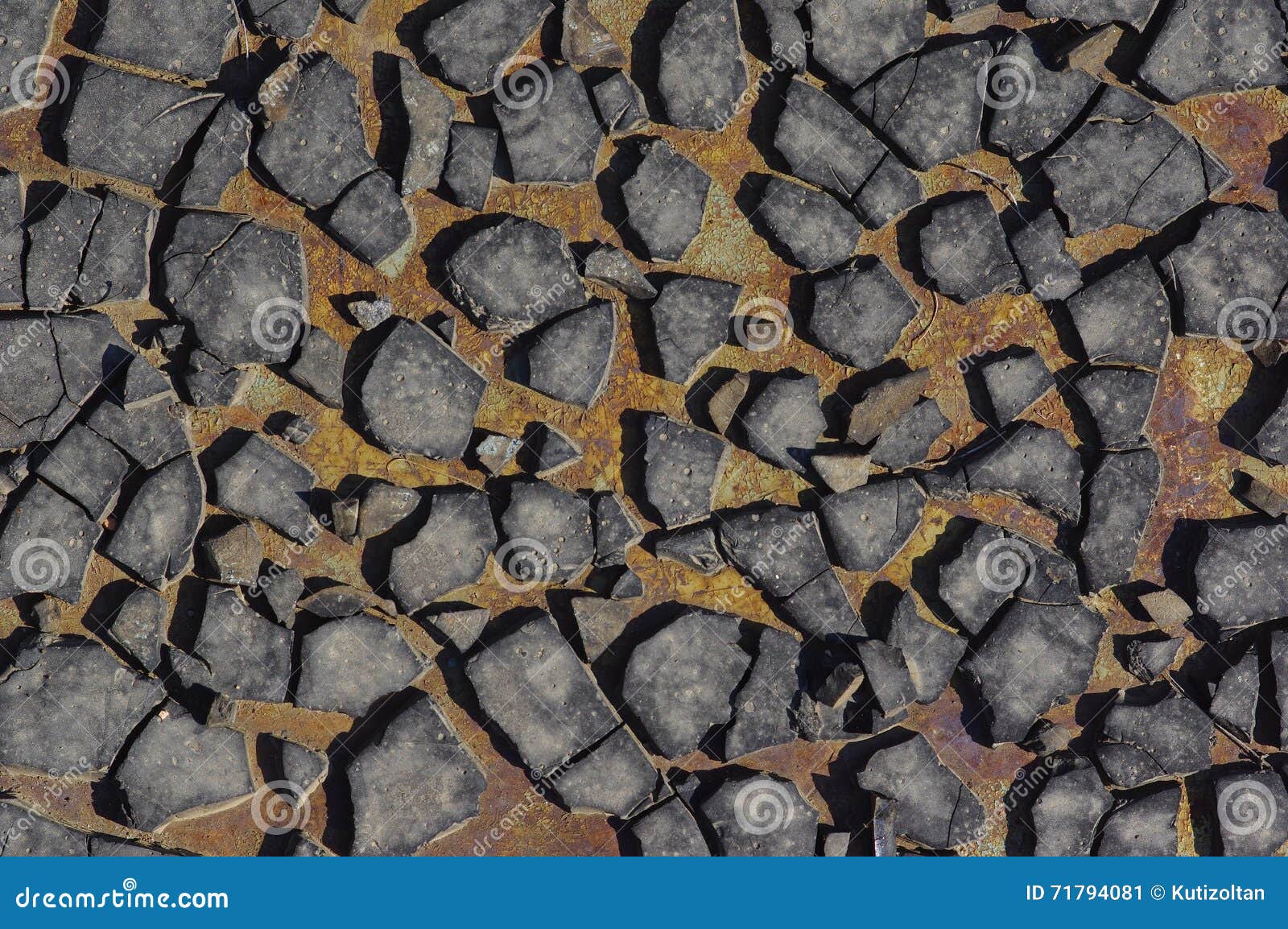 Tar background stock image. Image of iron, fractured - 71794081
