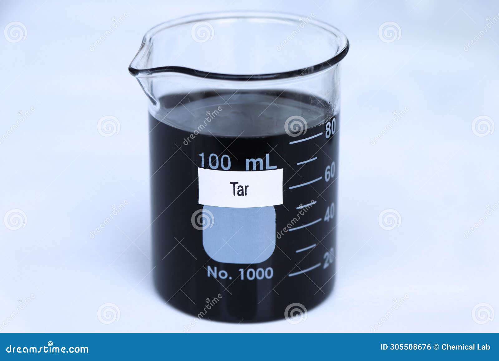 Tar in Container, Laboratory Quality Testing Concepts Stock Photo ...
