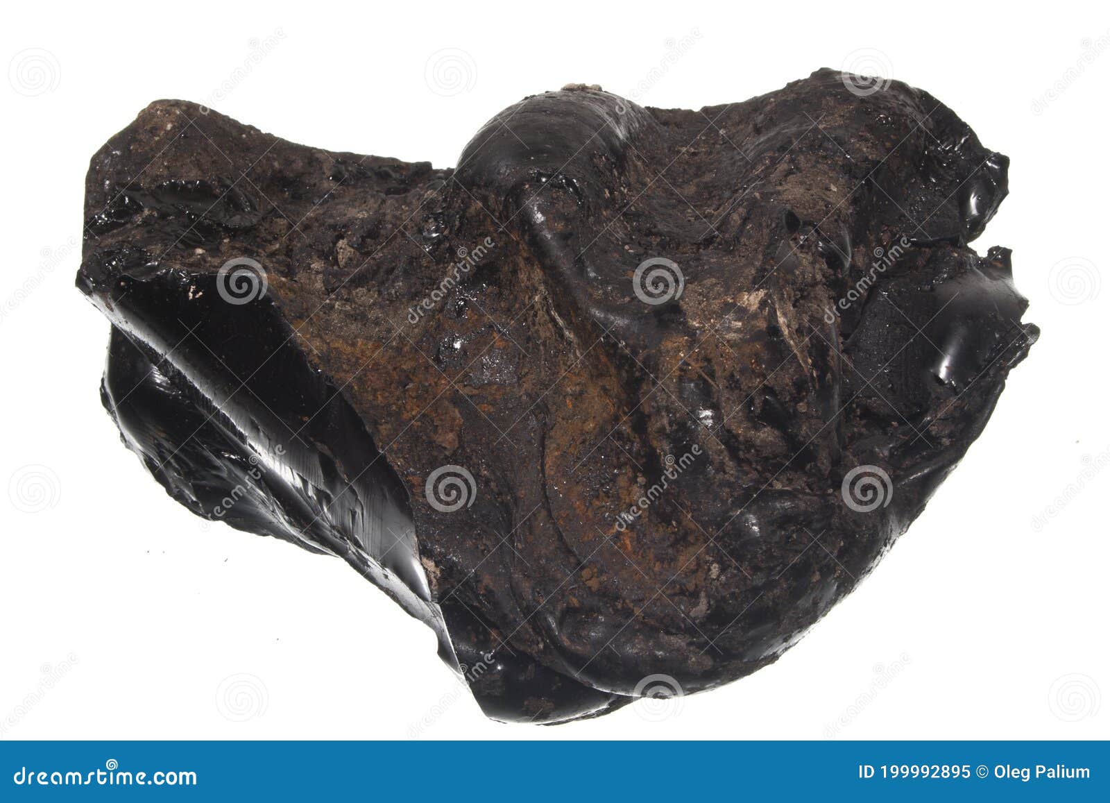 Tar Isolated on White Background Stock Image - Image of macro, abstract ...