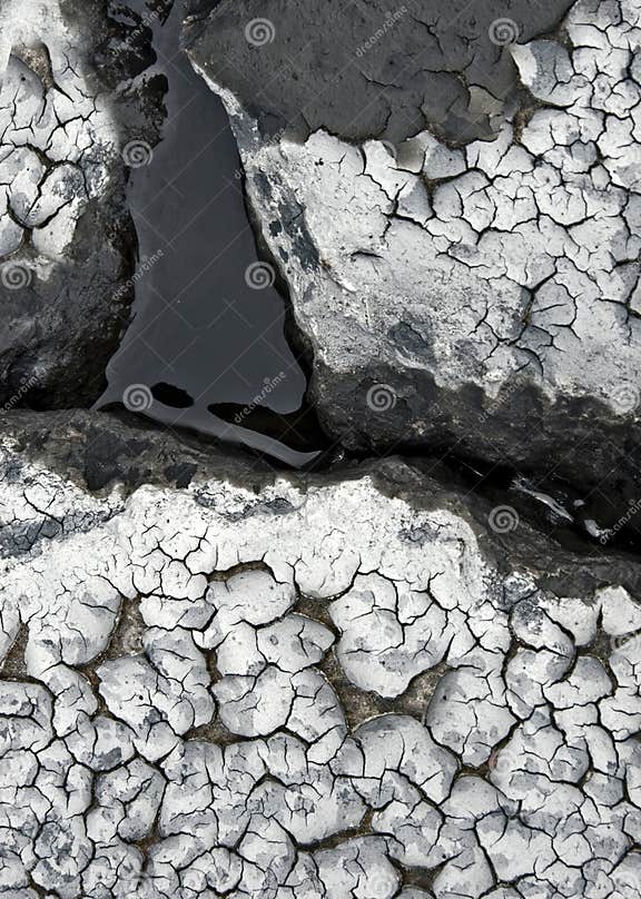 Tar Layer on Concrete Ground Stock Image - Image of grey, industrial ...