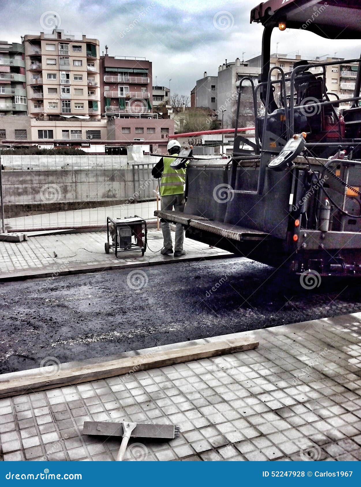 Tar stock photo. Image of road, asphalt, street, retreaded - 52247928