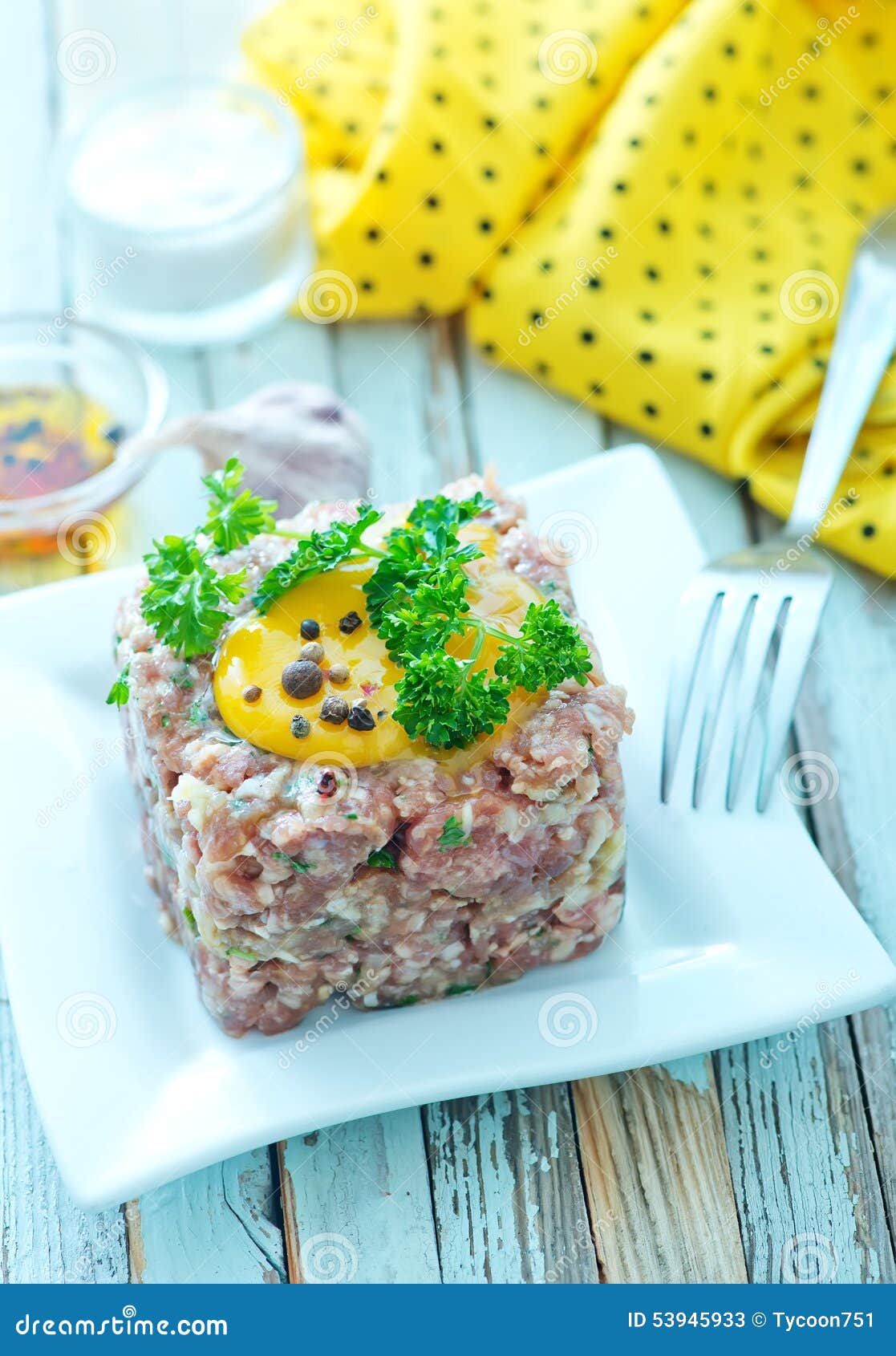 Tar-tar stock image. Image of ingredient, pepper, delicious - 53945933