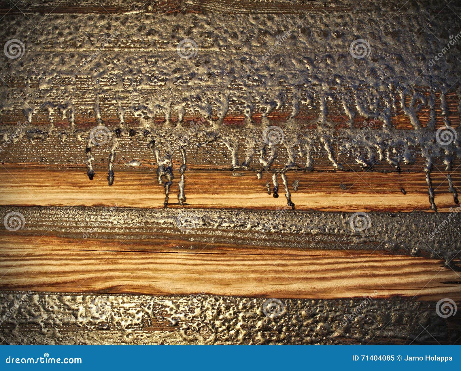 Tar on Wooden Wall stock image. Image of decorative, treated - 71404085