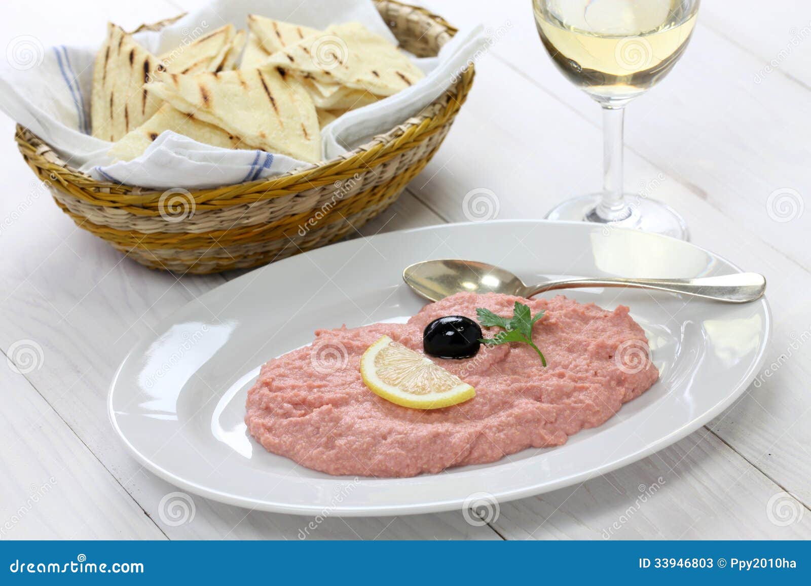 Taramasalata stock image. Image of pink, close, spread - 33946803