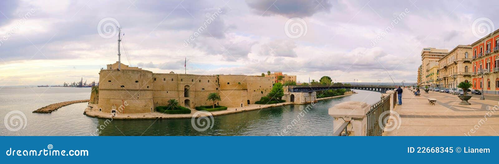 Taranto stock image. Image of italy, harbour, tarent - 22668345