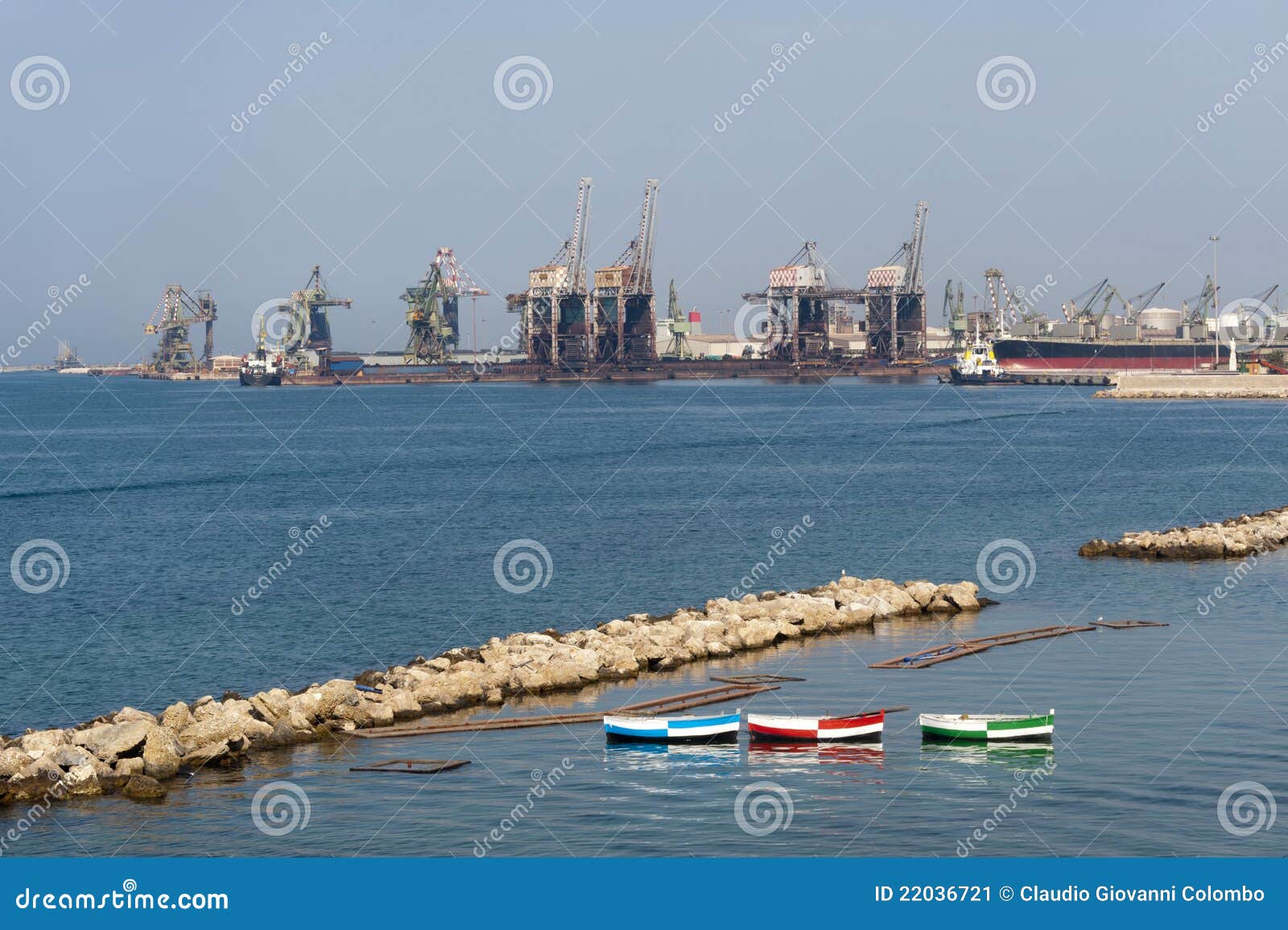 Taranto (Apulia) - the Harbor Stock Image - Image of mediterranean ...