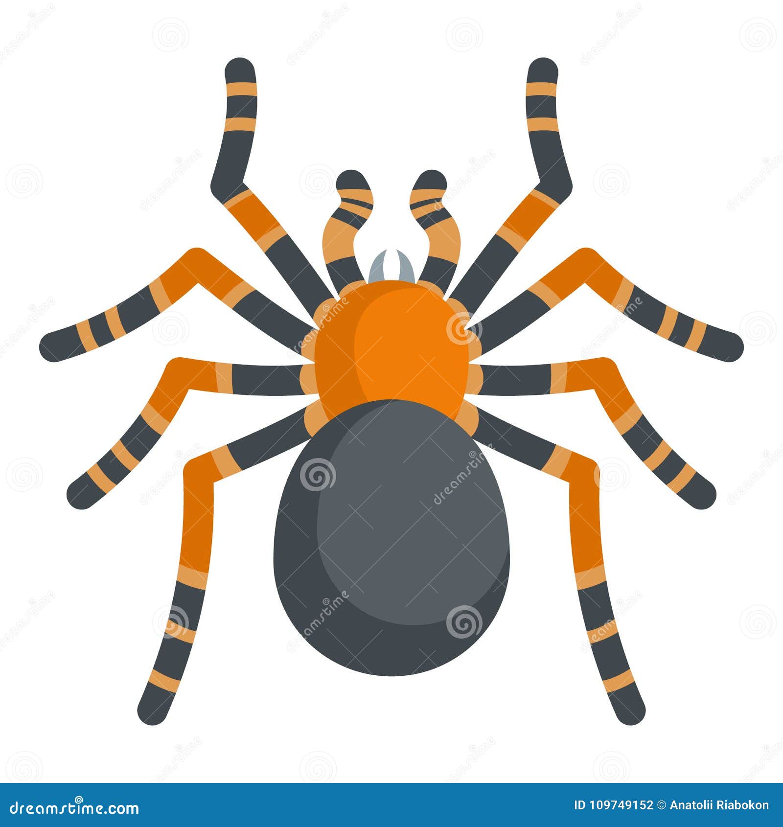 Tarantula Icon, Cartoon Style Stock Vector - Illustration of symbol ...