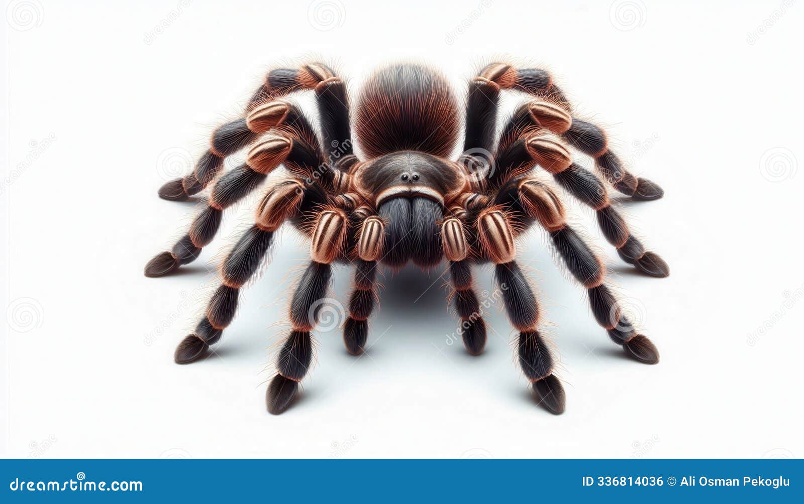 Tarantula Poecilotheria Miranda Royalty-Free Illustration ...