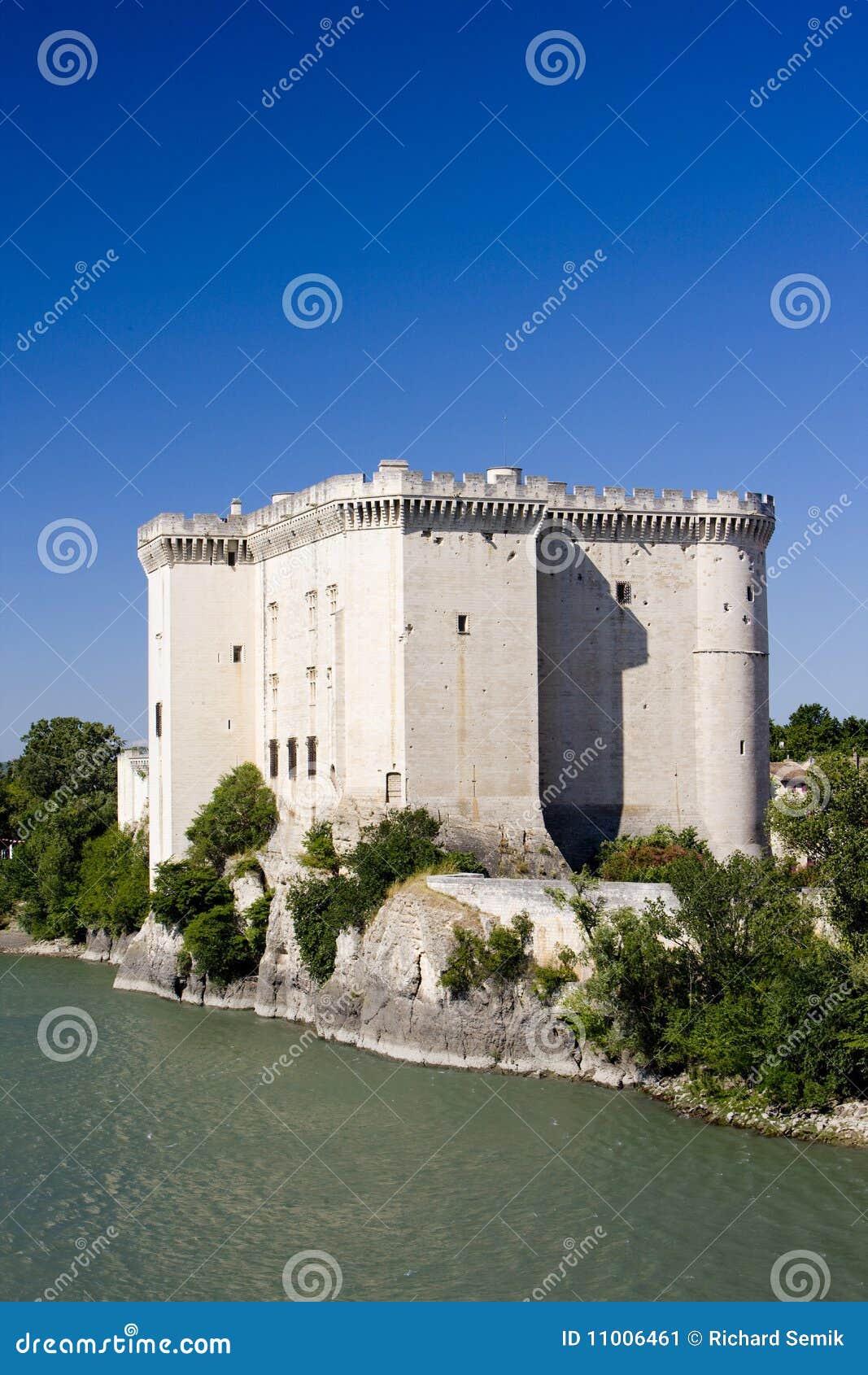 Tarascon Castle stock image. Image of historic, fortifications - 11006461