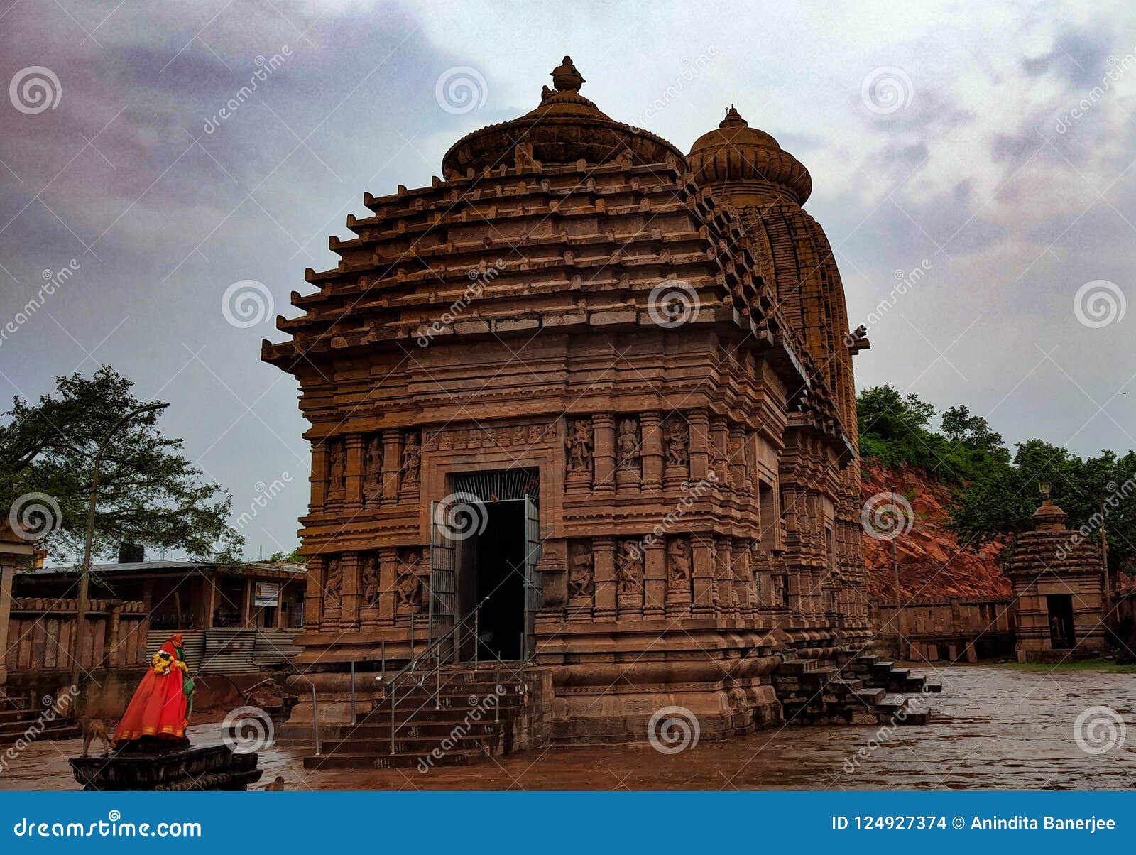 Taratarini temple stock photo. Image of parvati, lord - 124927374