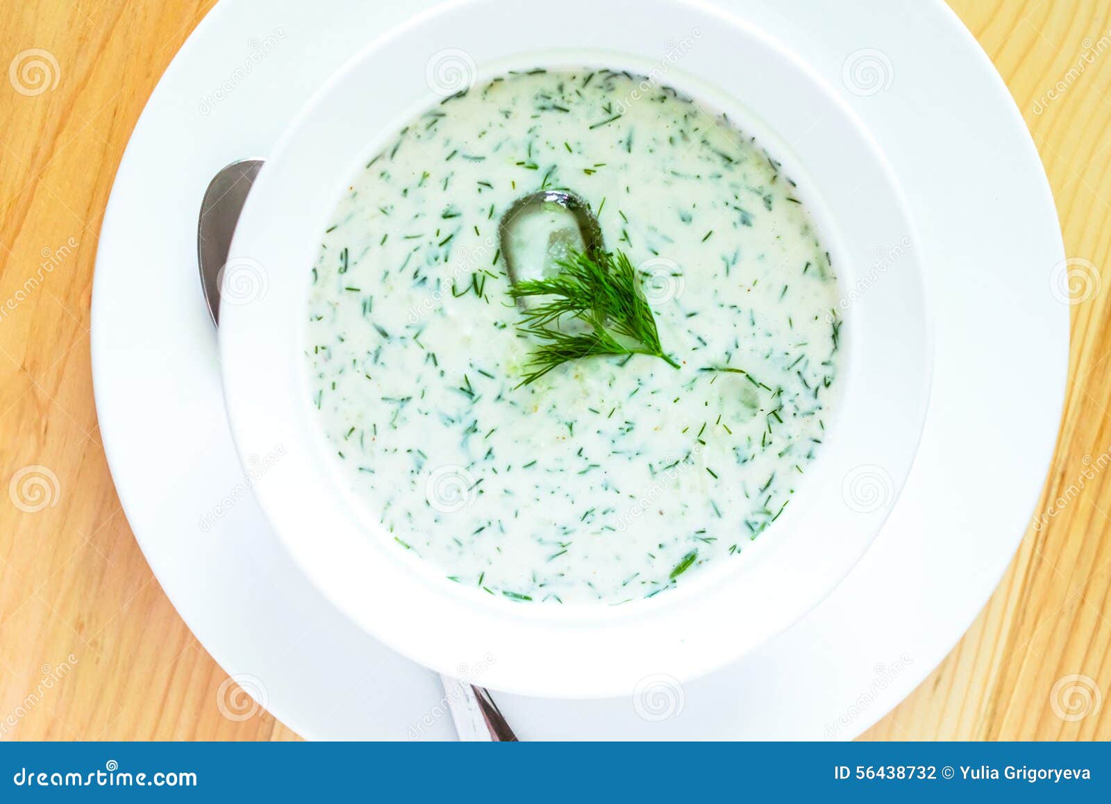 Tarator stock photo. Image of dish, summer, garlic, soup - 56438732