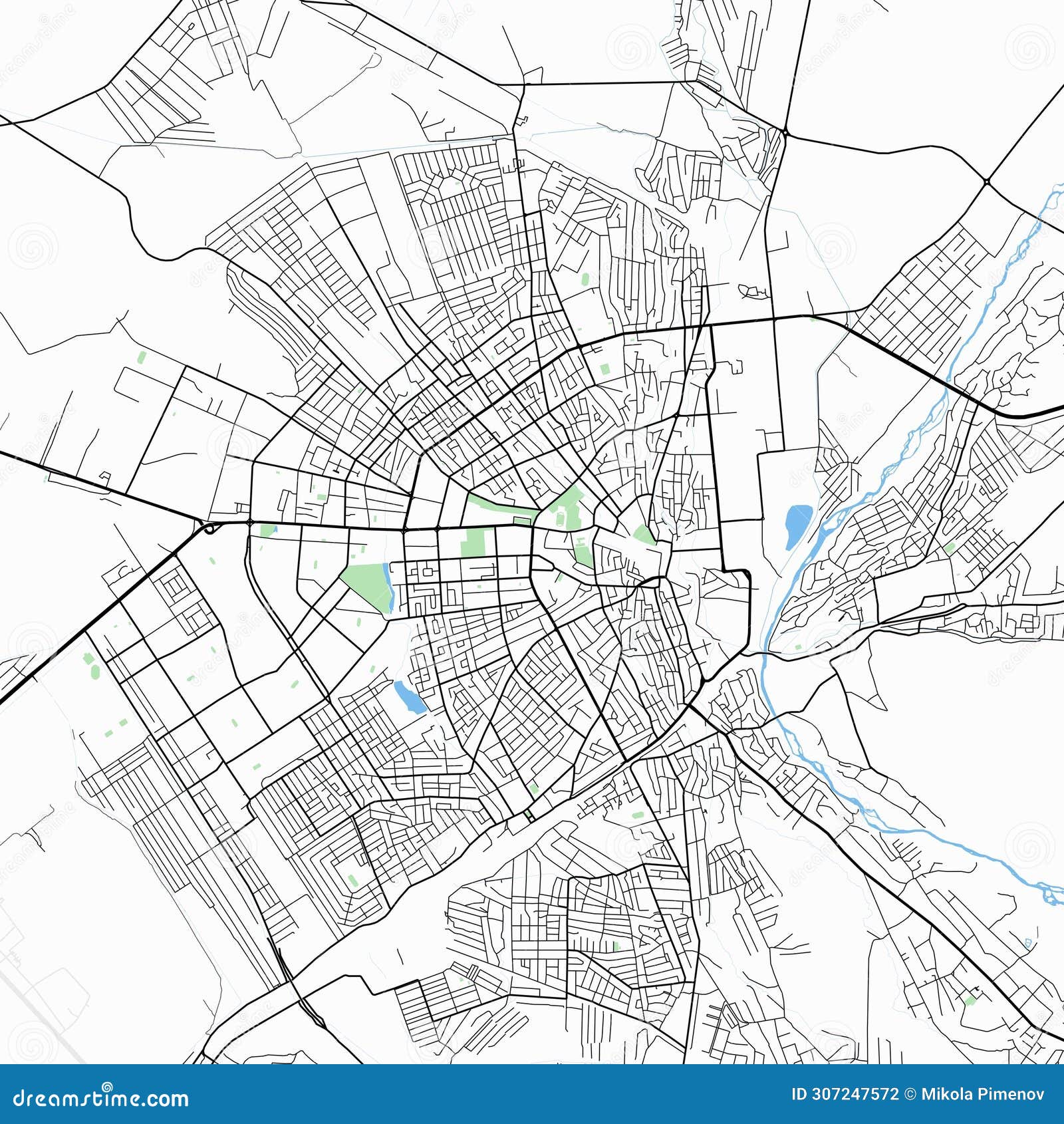 Taraz City Republic Of Kazakhstan, Jambyl Region Map Vector ...