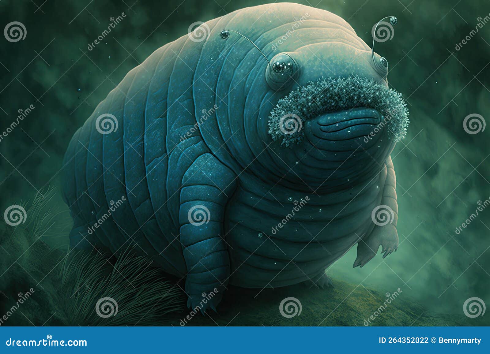 Tardigrade Or Water Bear Stock Photography | CartoonDealer.com #264352022