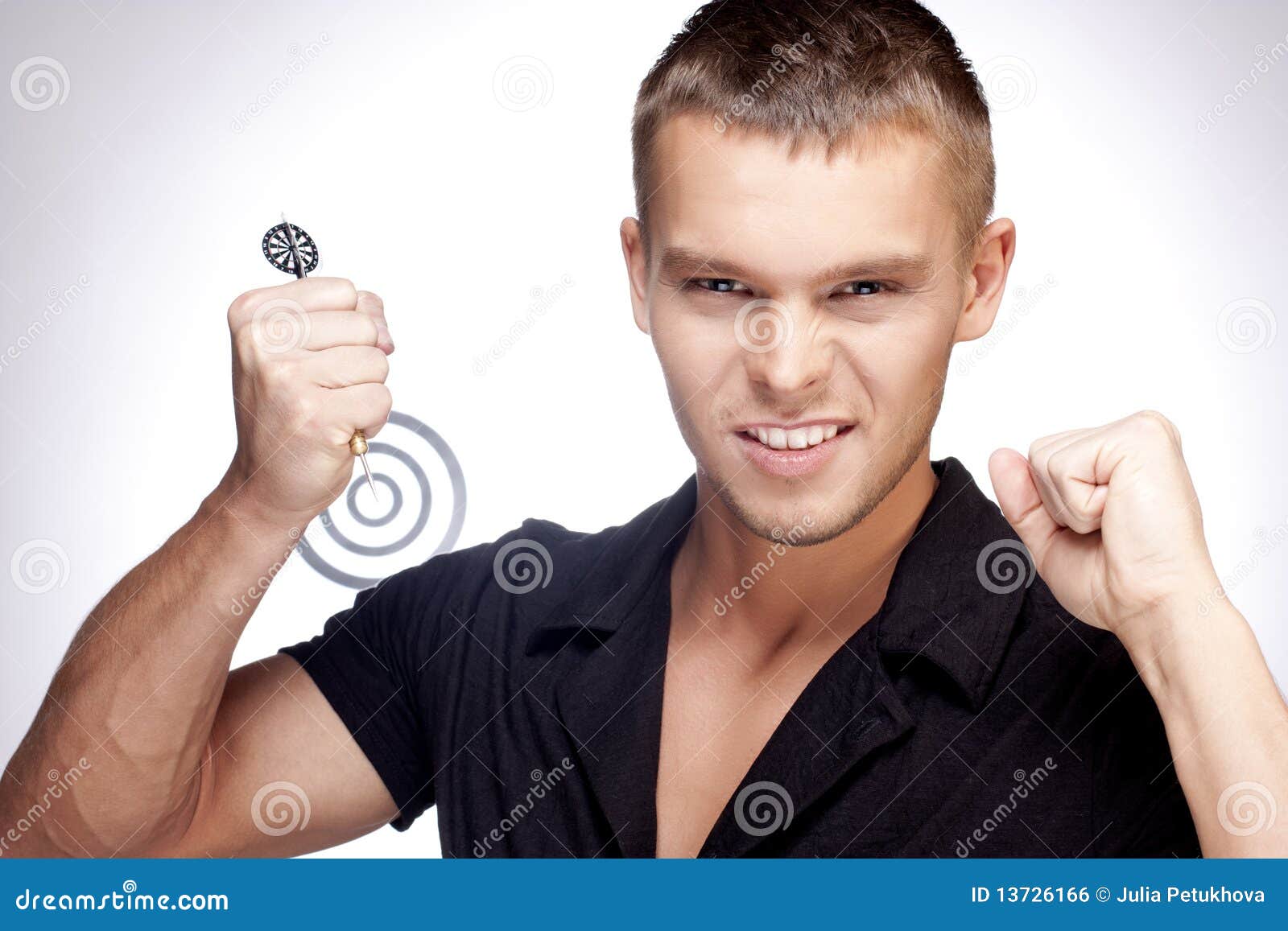 Target stock photo. Image of person, arrow, business - 13726166