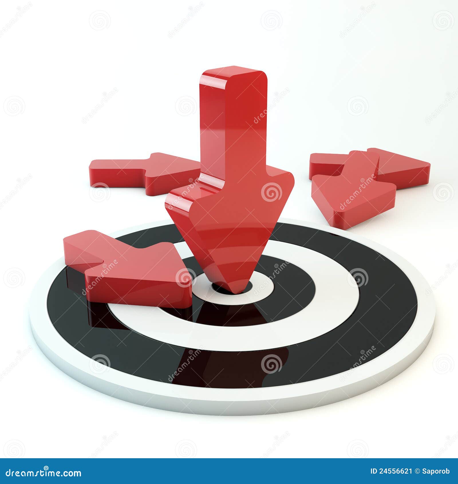 Target stock illustration. Illustration of accurate, affair - 24556621