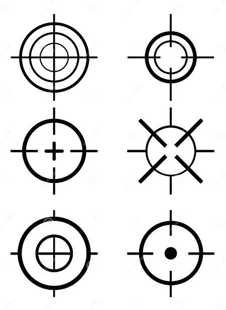 Target stock illustration. Illustration of cross, zoom - 4466096