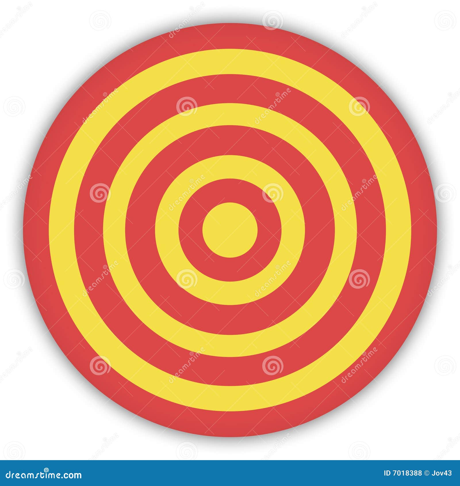Triple Target Shows Focused Successful Aim Royalty-Free Stock Image ...