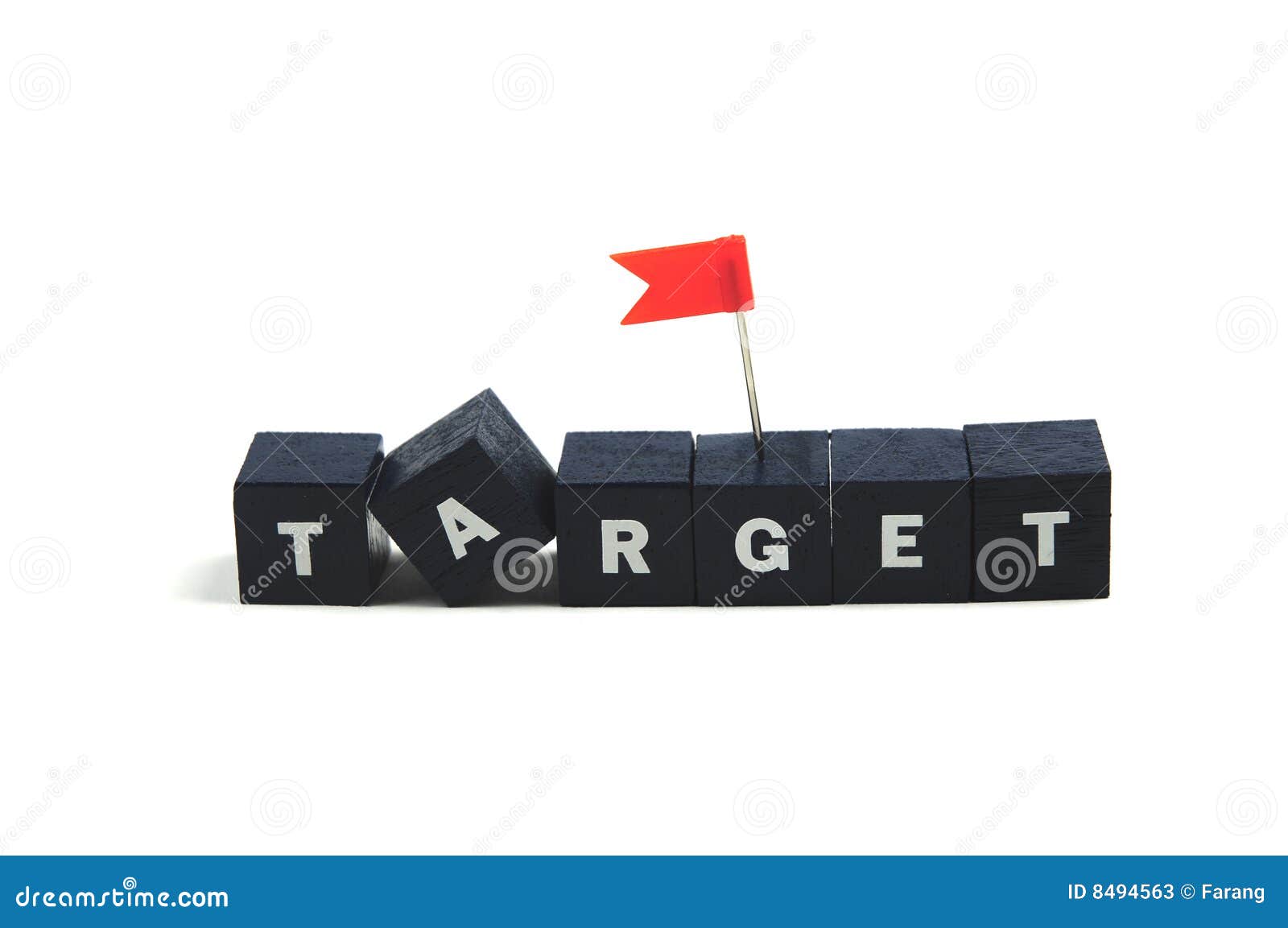 Target stock image. Image of pinned, goals, future, target - 8494563