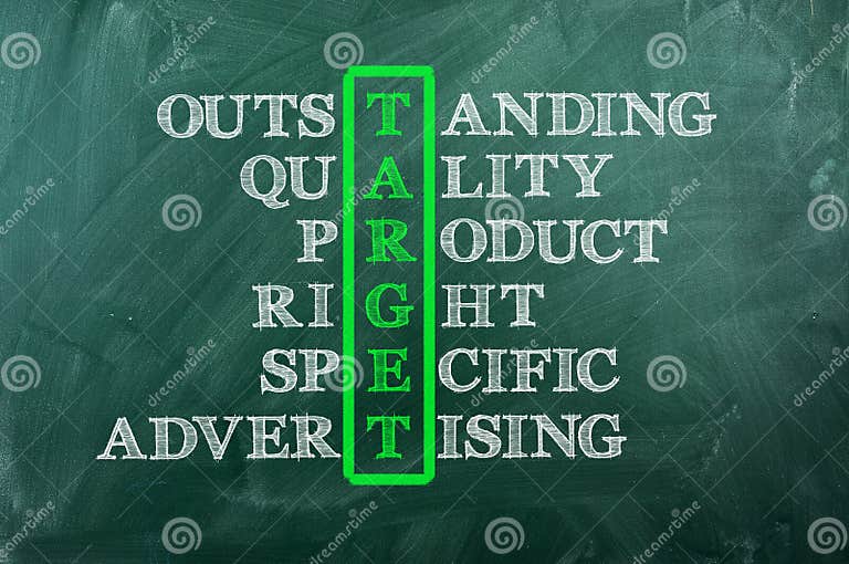 Target stock photo. Image of blackboard, diagram, business - 36579624