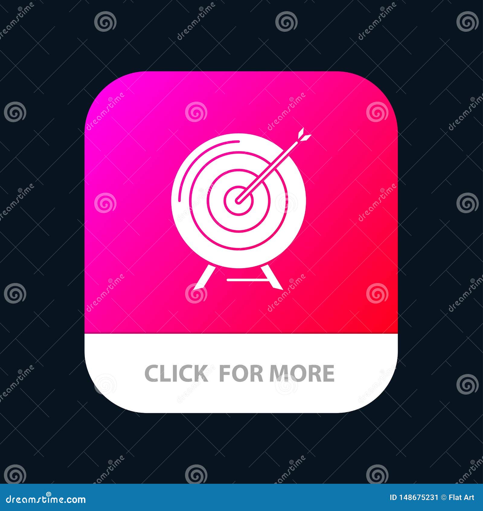 Target, Aim, Archive, Business, Goal, Mission, Success Mobile App ...