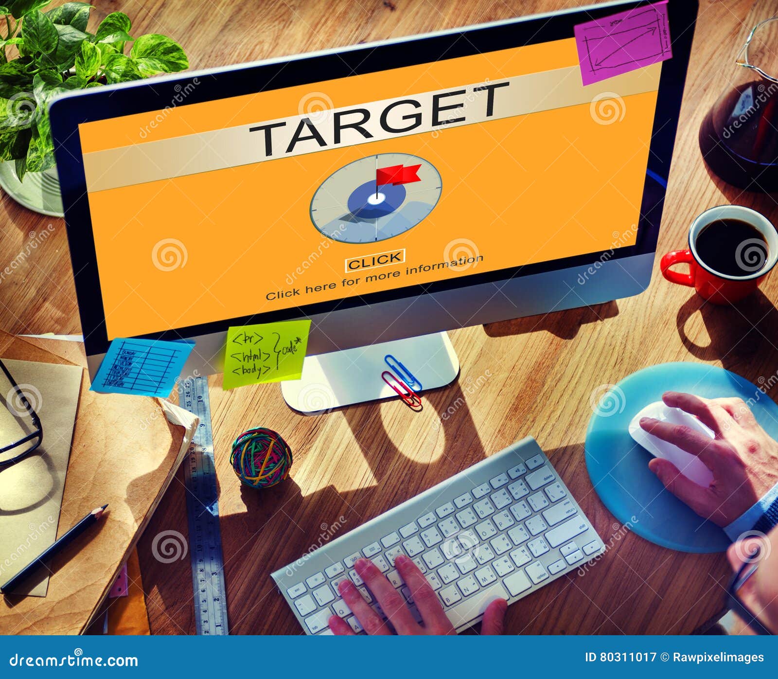 Target Aim Goal Objective Potential Value Vision Concept Stock Image ...