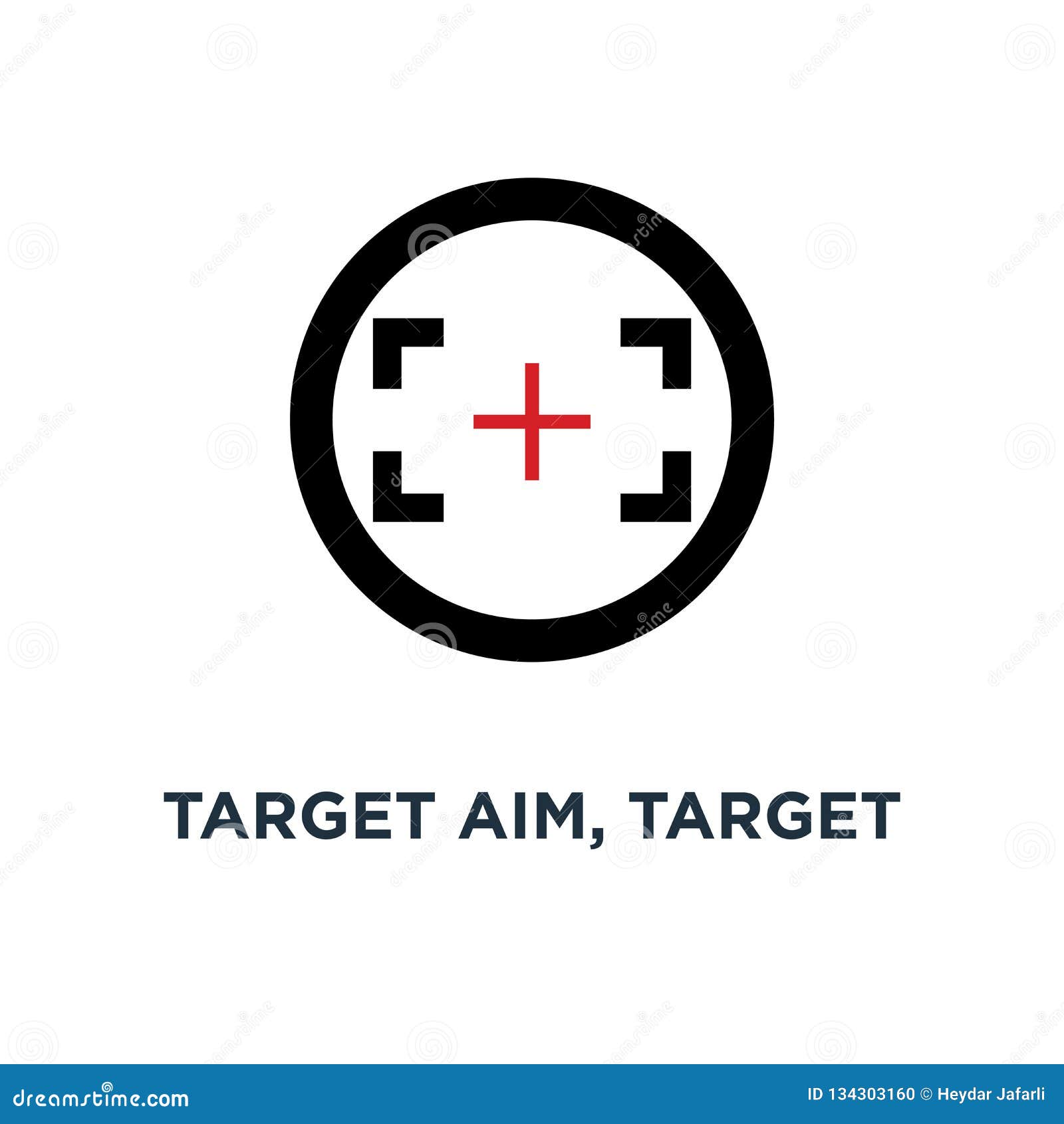 Target Aim, Target Icon. Target Concept Symbol Design, Vector Il Stock ...