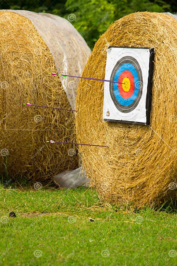 Target archers stock image. Image of outdoors, goal, small - 26742239
