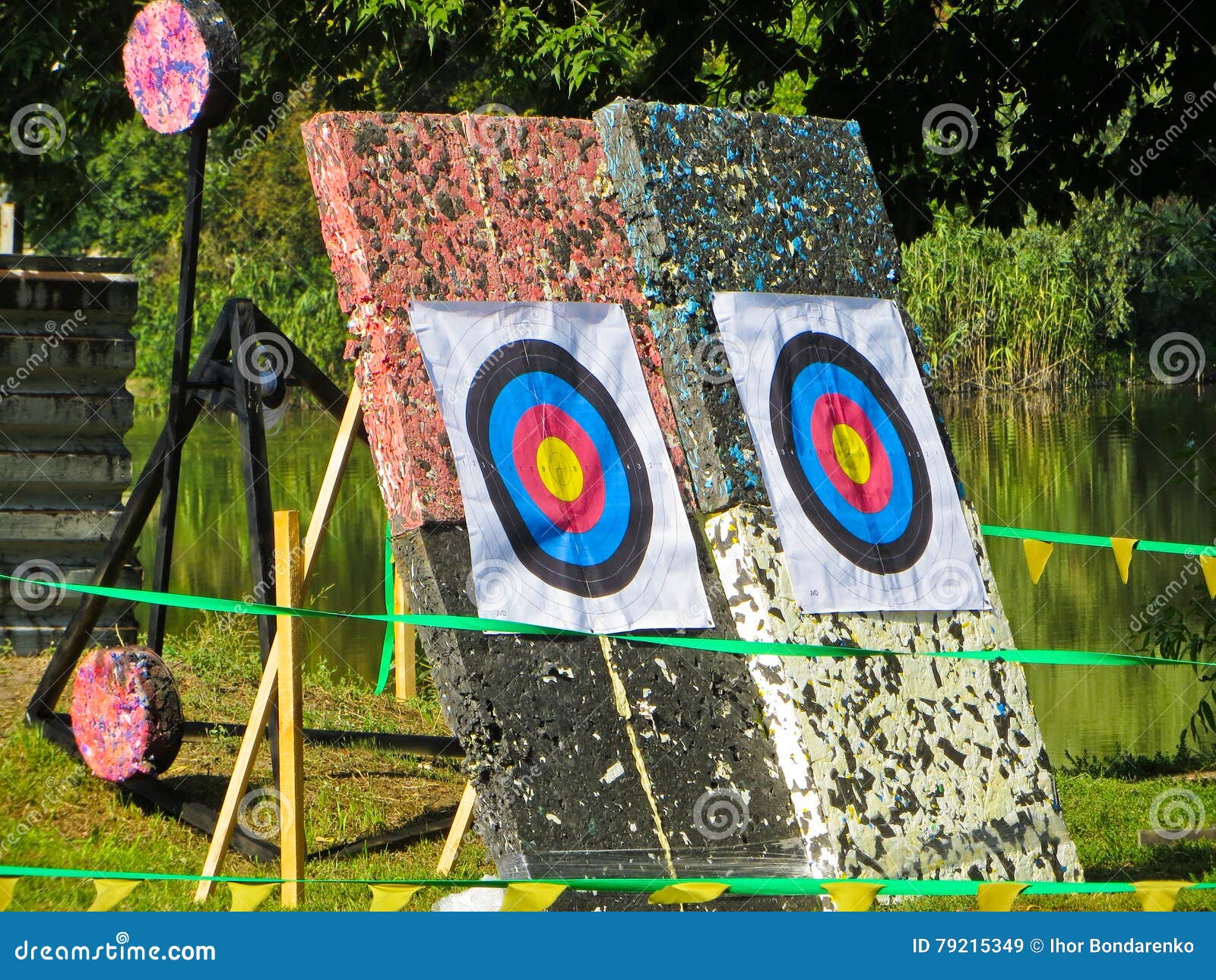 Target for archery stock image. Image of dart, precision - 79215349