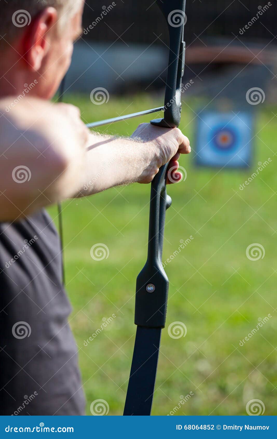 Target archery stock photo. Image of target, archer, field - 68064852