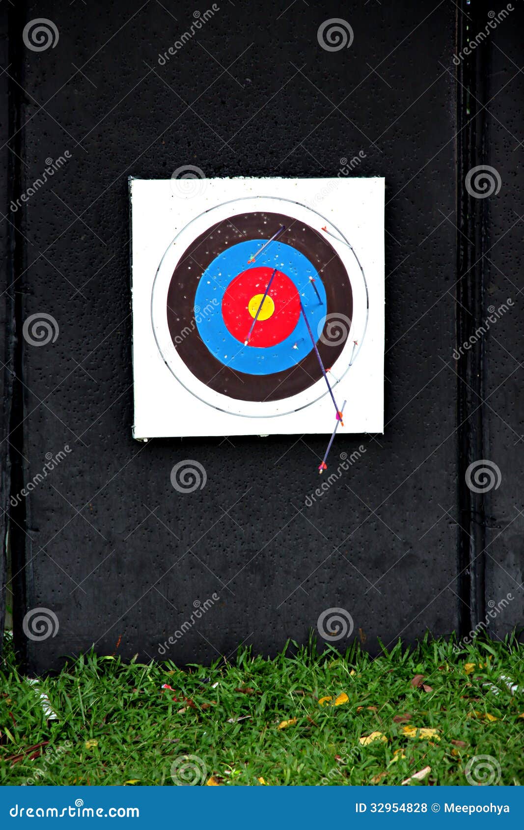 Target Archery and Many Arrow. Stock Photo - Image of score, archer ...