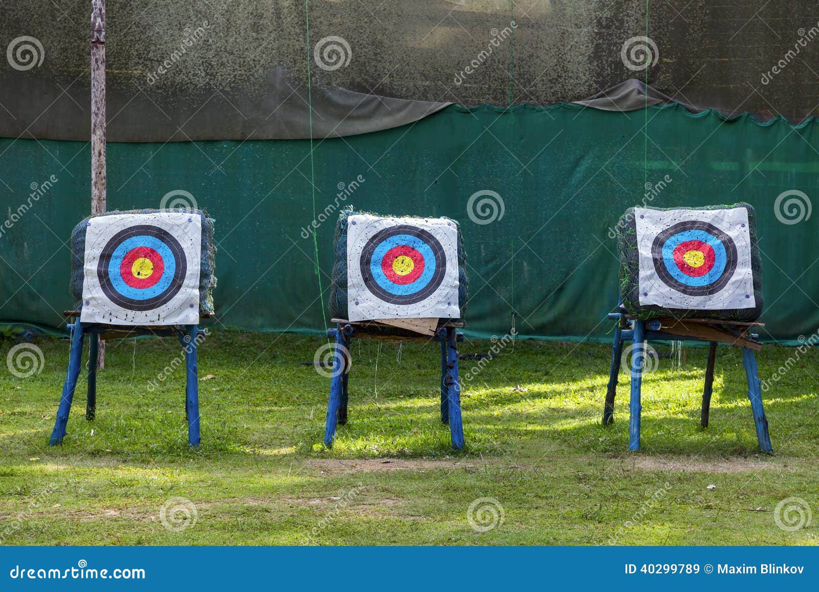 Target for archery stock image. Image of holey, mark - 40299789