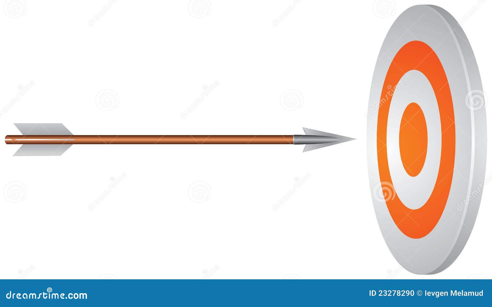 Target And Arrow Stock Photo - Image: 23278290