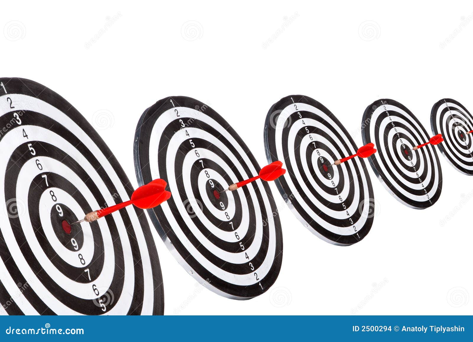 Target with arrow stock photo. Image of precise, mark - 2500294
