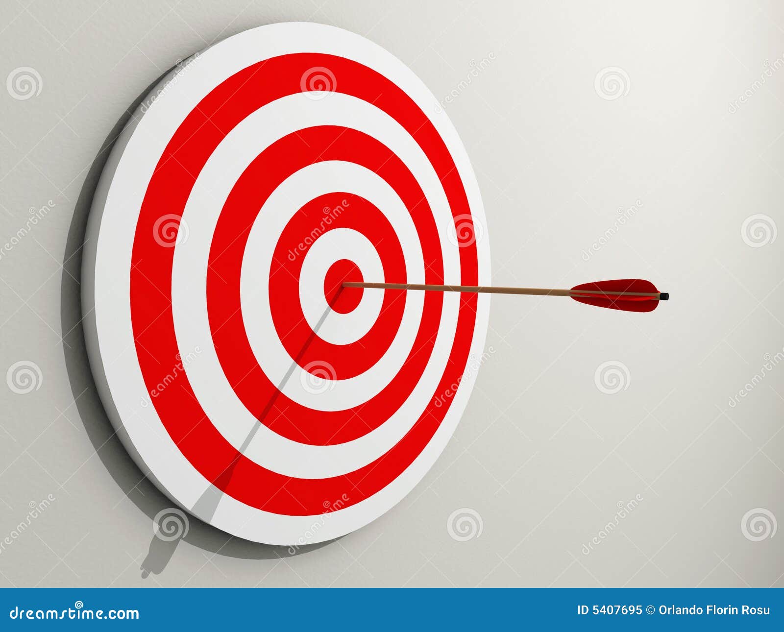 Target And Arrow Royalty-Free Stock Photo | CartoonDealer.com #5407695