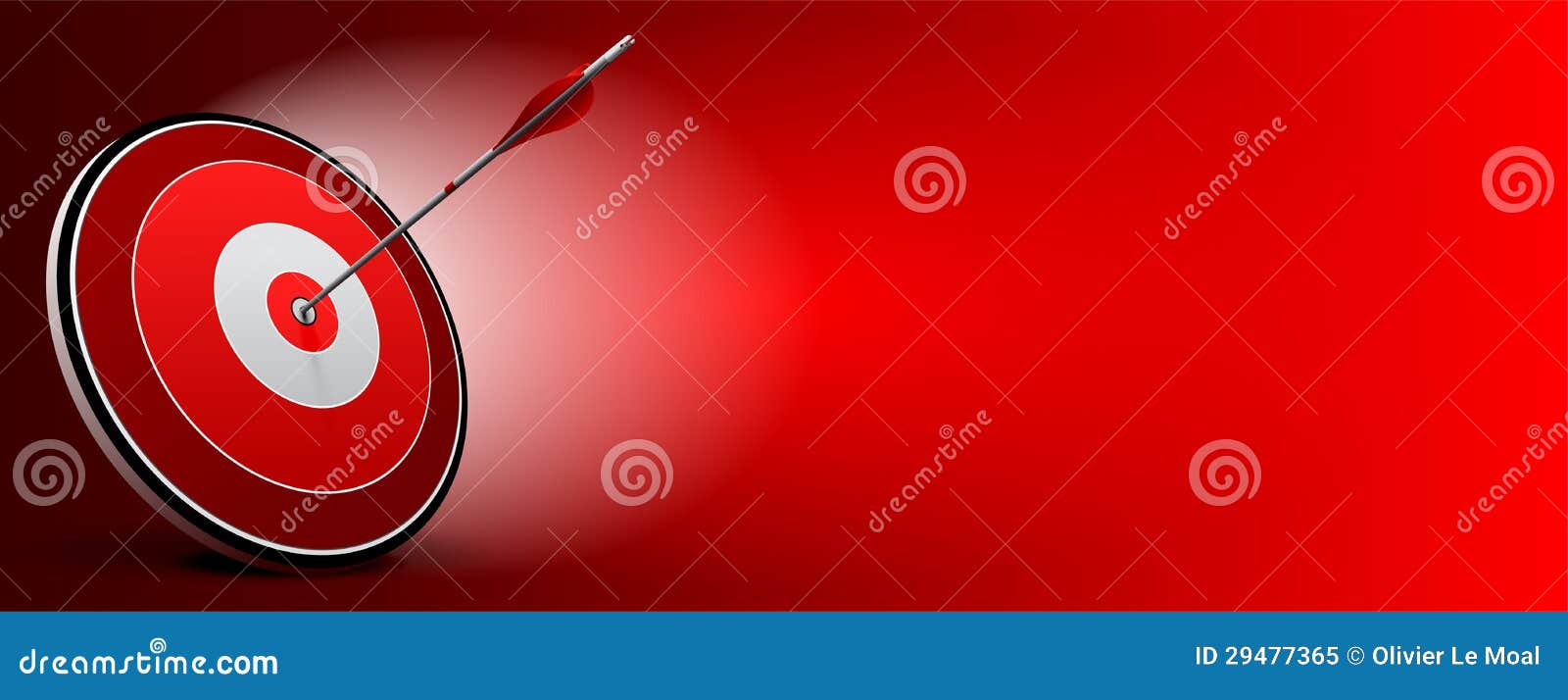 Target and Arrow, Vector Business Background Stock Vector ...