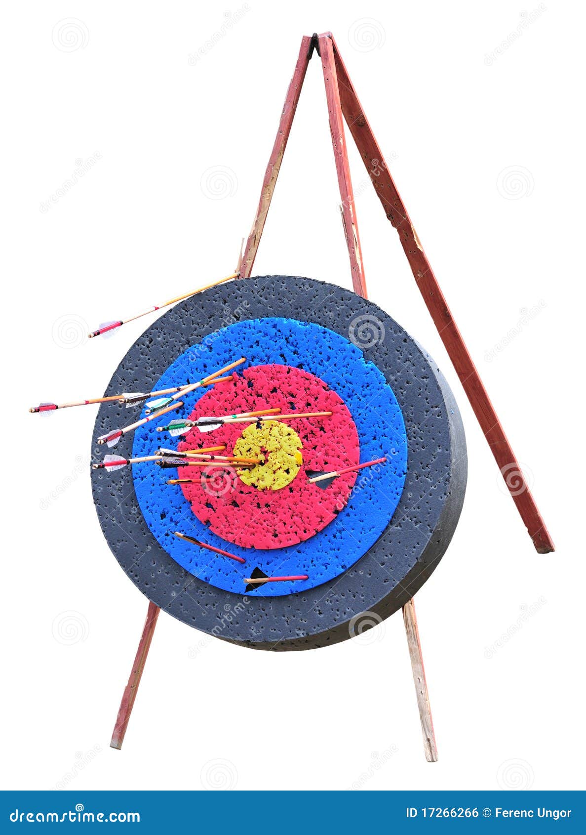 Target with arrows stock photo. Image of competition - 17266266