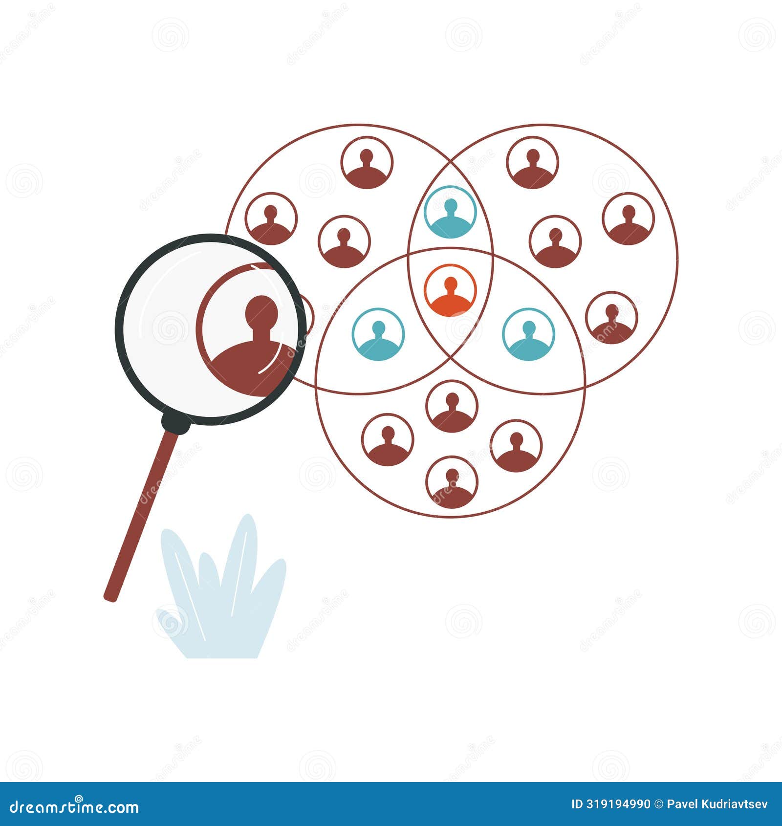 Target Audience Analysis, Focus Group Flat Vector, Groups of People ...