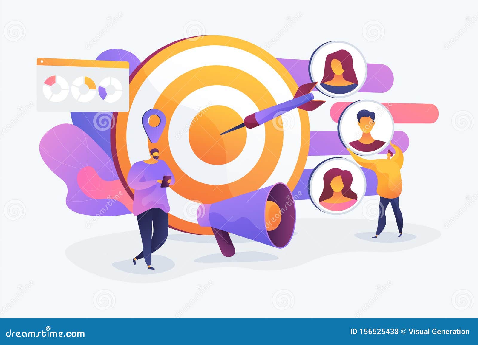 Target Audience Concept Vector Illustration Stock Vector - Illustration ... Target Audience Concept Vector Illustration Stock Vector - Illustration ...