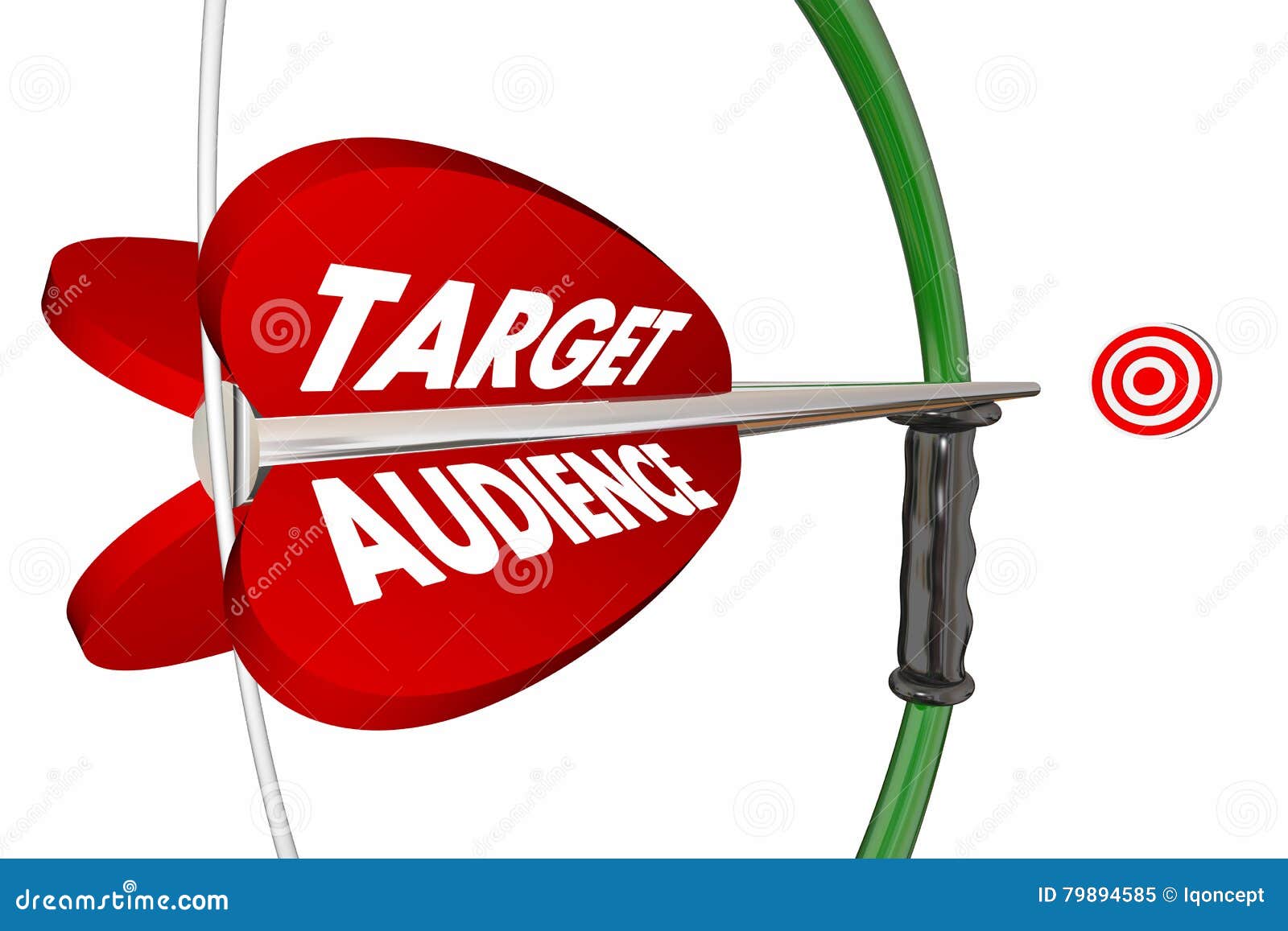Target Audience Customers Group Bow Arrow Stock Illustration ...