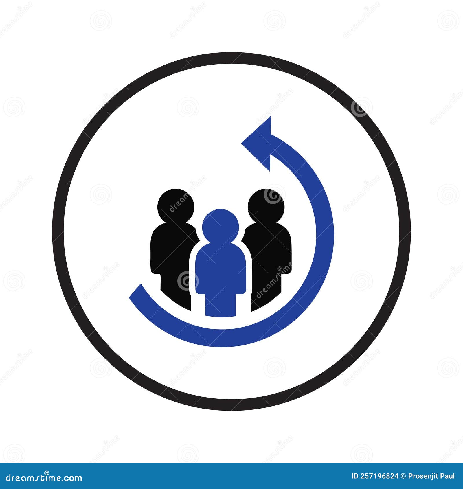 Target Audience Finding Icon Stock Vector - Illustration of strategy ...