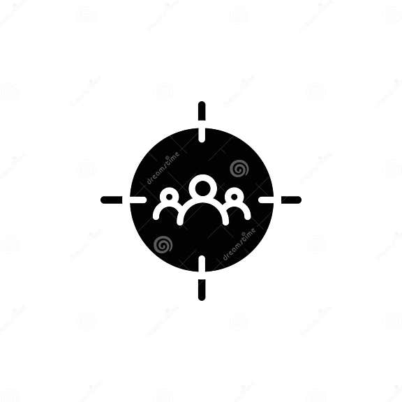 Target Audience Icon Web Design in Vector Stock Vector - Illustration ...
